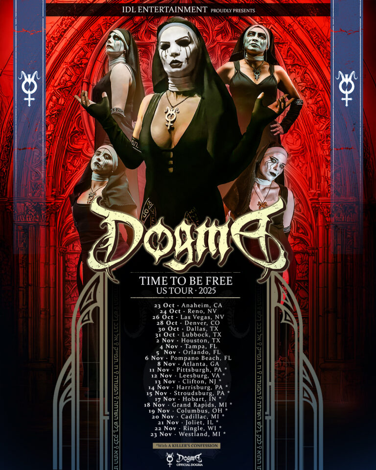 DOGMA | Announce “TIME TO BE FREE” Headline U.S. Tour. - Rockwell ...